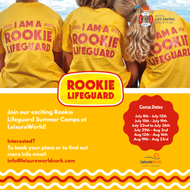 RLSS Rookie Lifeguard Camps - LeisureWorld Cork